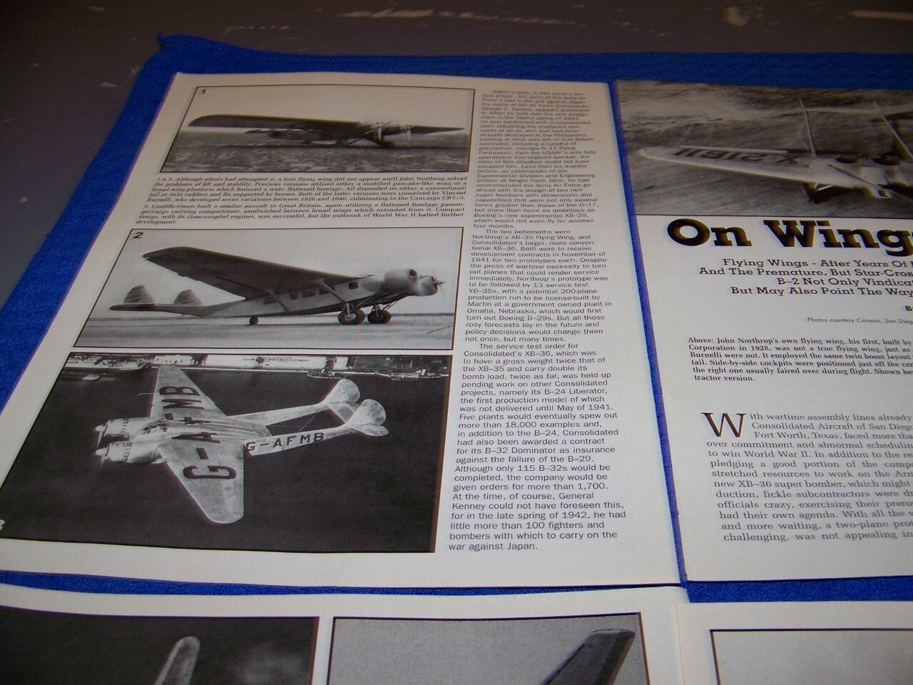 FLYING WING HISTORY "ON WINGS ALONE!"..HISTORY/PHOTOS/DETAILS (630HH ...