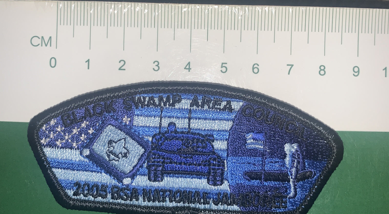 MINT 2005 JSP Black Swamp Area Council Tank Black Border Smaller ...