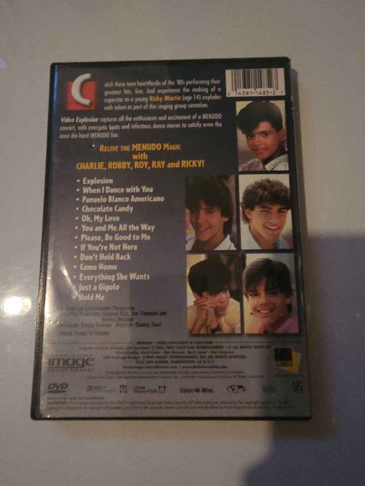 Menudo - Video Explosion (DVD, 2002) 14381148527| eBay