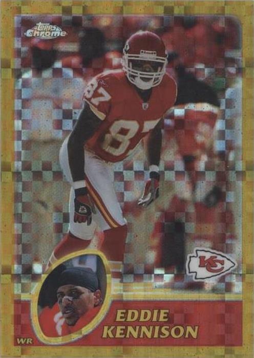 2003 Topps Chrome - Eddie Kennison #52 Gold X-Fractor /101 for sale ...