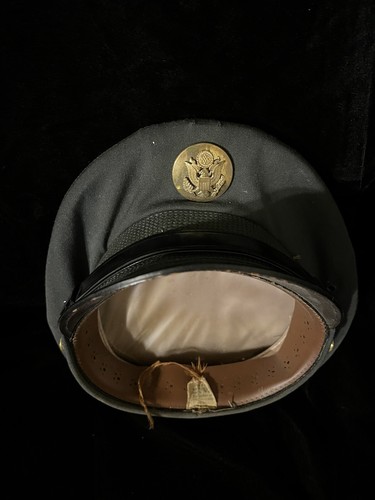 Gas station attendant hat (Lee) and US Army dress hat (50s) (WPI ...