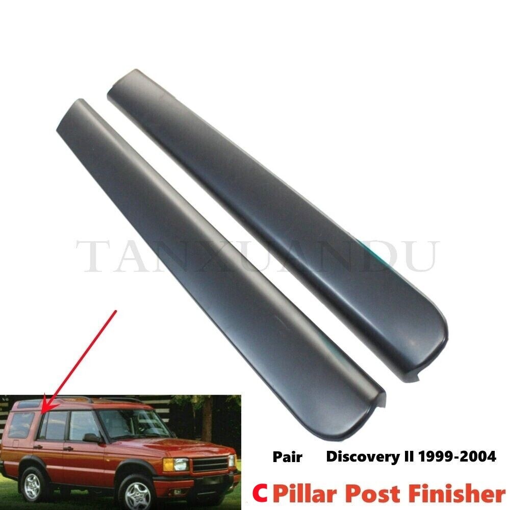 Pair Rear C Pillar Post Finisher Door Trim Molding For LAND ROVER ...