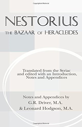 The Bazaar of Heracleides by Nestorius New 9781579109349 Fast Free ...