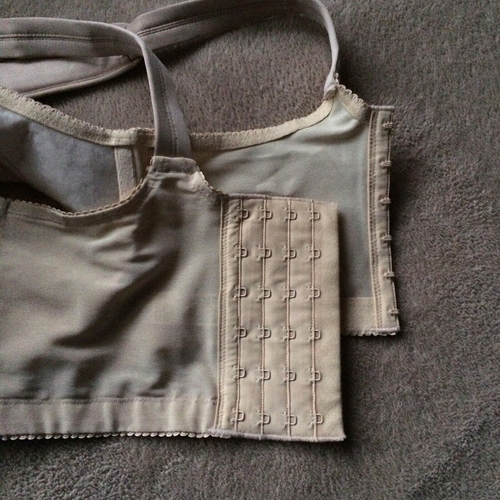 Elila 46K Nude Full Secure BBW Coverage 3 Section Soft Cup Bra Style ...