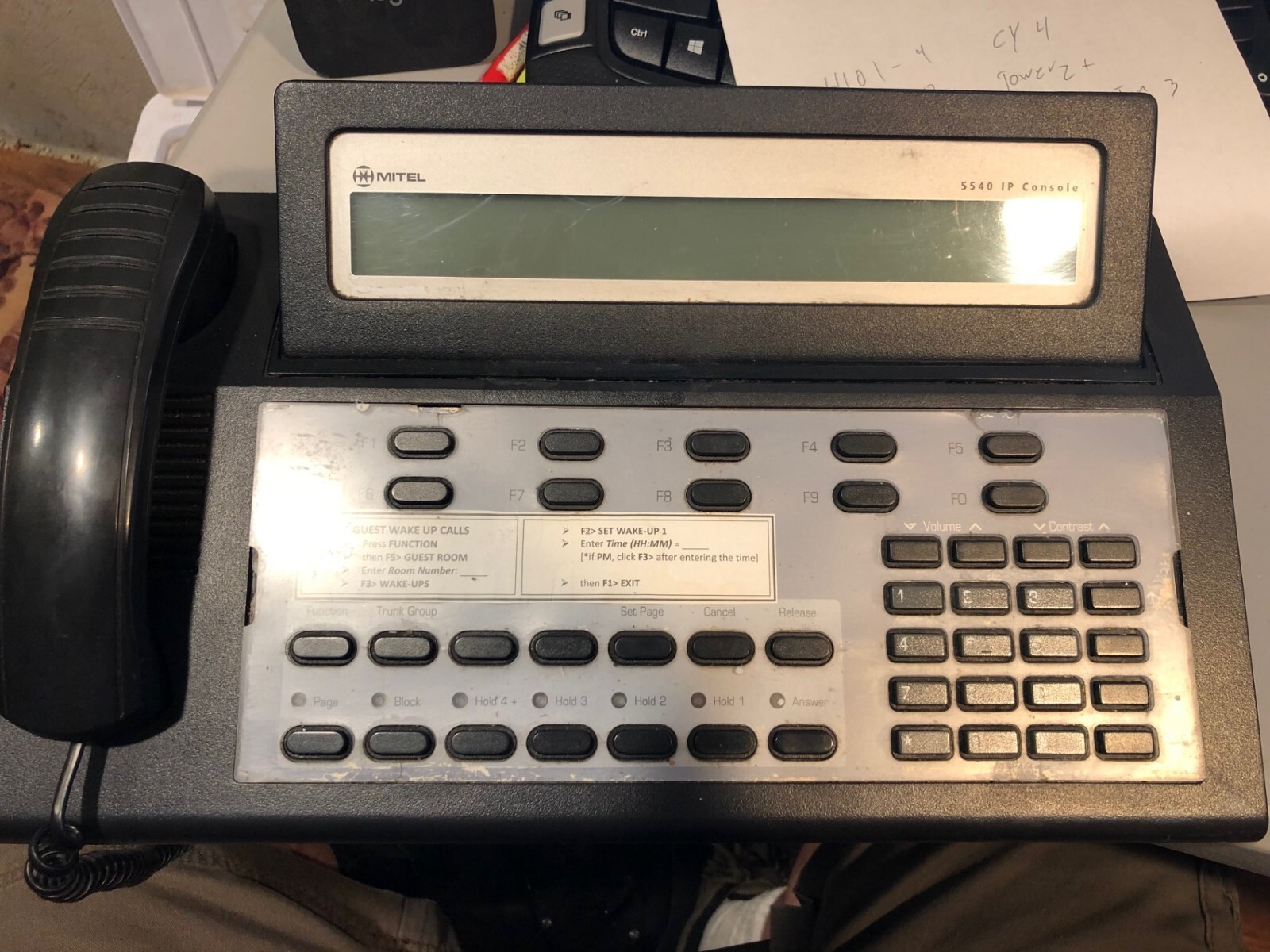 MITEL 5540 IP CONSOLE Part # 50005811 | eBay