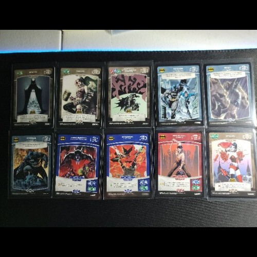 🚀2018 Panini Metax Batman TCG, Lot Of 10 Cards. Great Collection Of ...