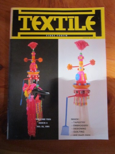 MAGAZINE TEXTILE FIBRE FORUM NO. 32 1991 GREAT *** MUST SEE * | eBay