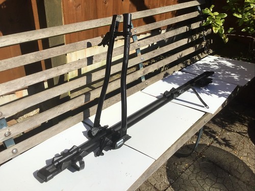 Halfords advanced -roof bar mounted bike rack | eBay UK