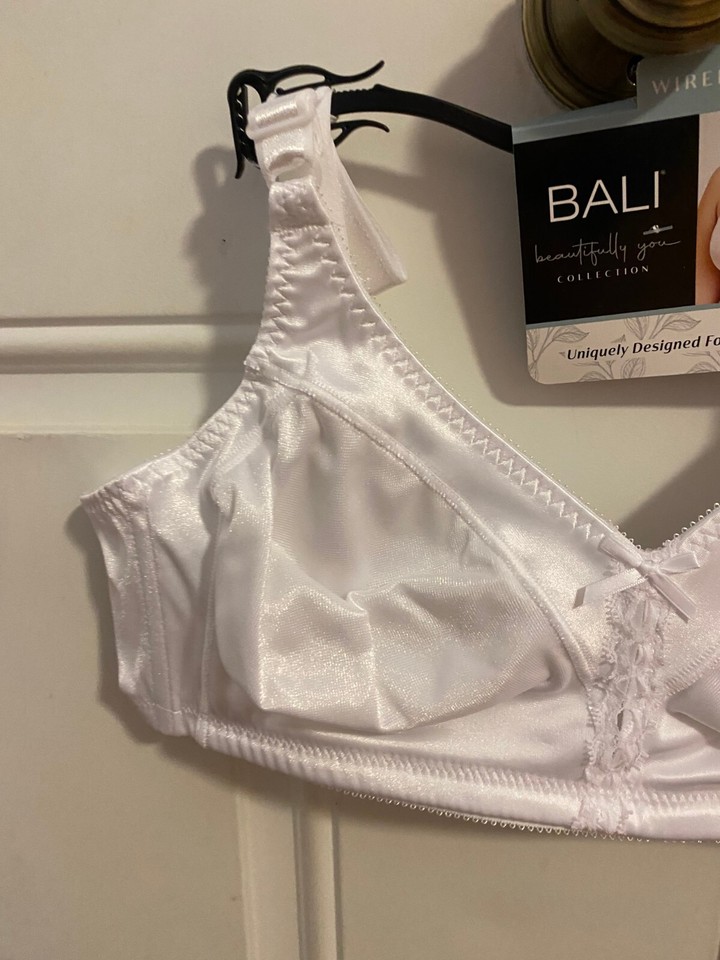 BRAND NEW WOMEN'S SIZE 38C BALI BEAUTIFULLY YOU TAILORED WIRELESS BRA ...
