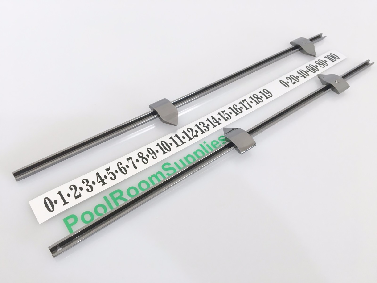 QUALITY Snooker Table Snooker Scoreboard Parts BLACK CHROME Rails and ...