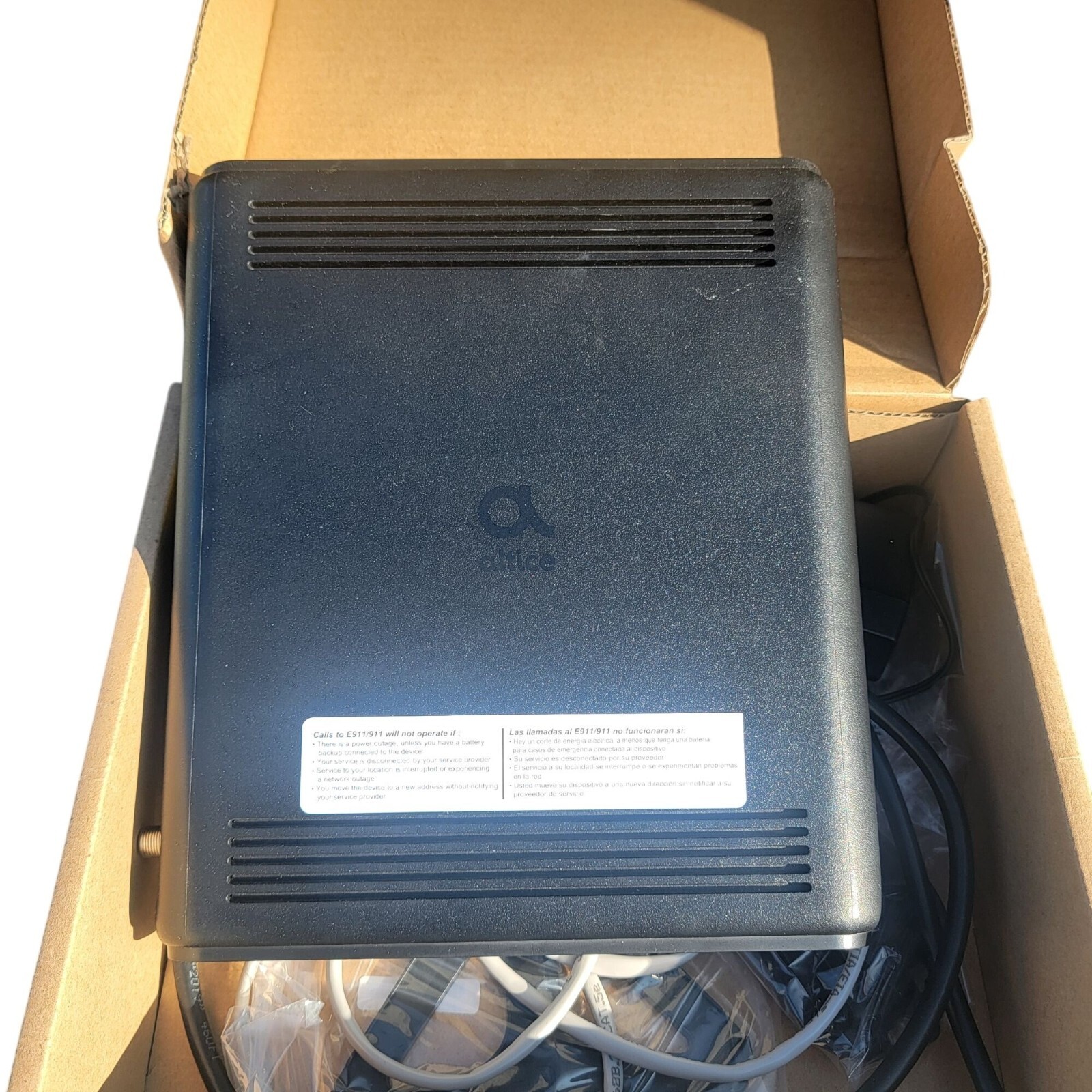 Altice Gateway Optimum Internet WiFi Phone UBC1326AA00 DOCSIS 3.1 ...