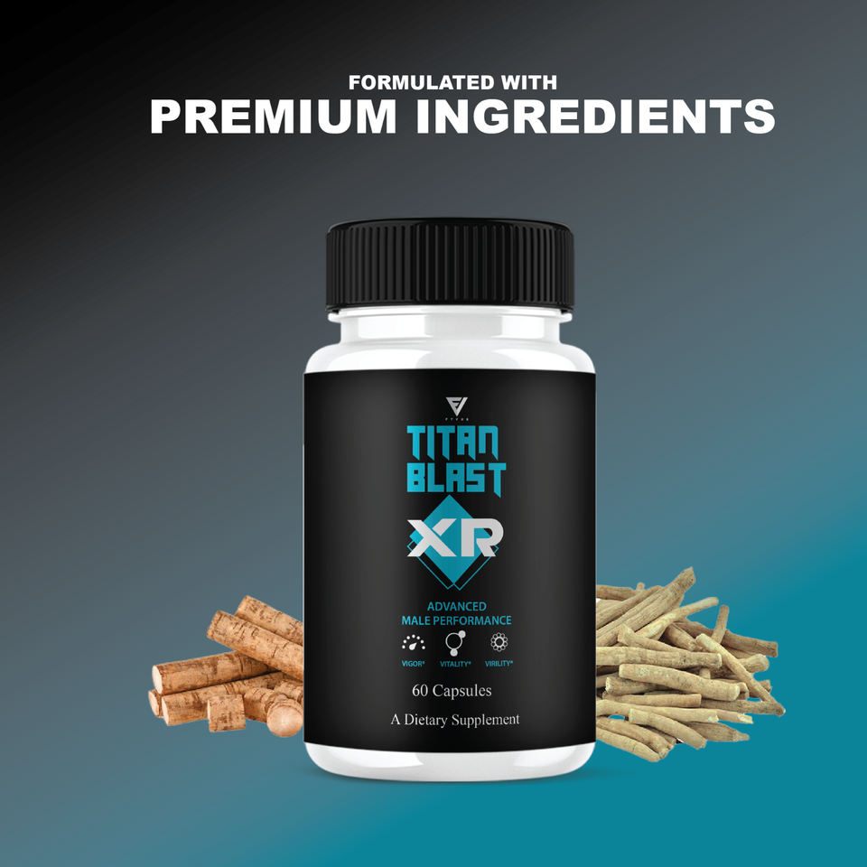 Titan Blast XR Maximum Performance Pills, TitanBlast XR (60 Capsules ...