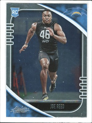 2020 Panini Absolute Joe Reed RC ROOKIE CARD #159 Chargers | eBay
