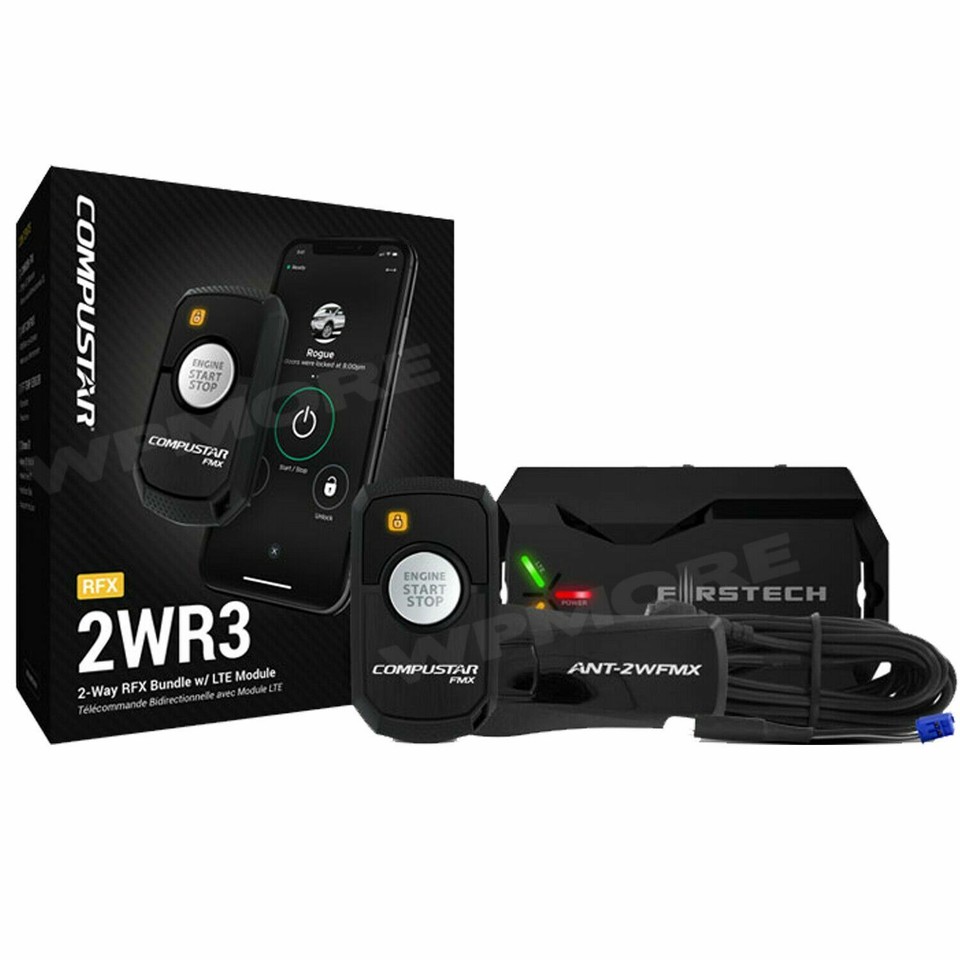 COMPUSTAR RFX-2WR3-FM DR-X1 BUNDLE & FT-DC3-LC REMOTE START MODULE ...