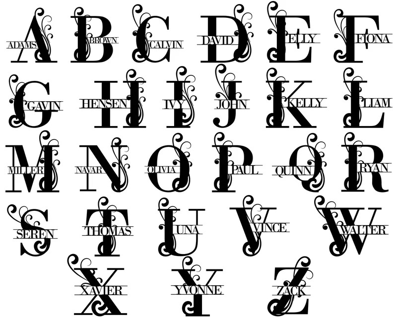 Custom Last Name Metal Sign, Personalized Family Name Wall Art Decor | eBay