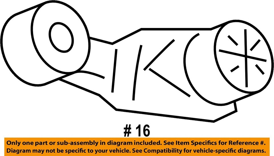 2018-2023 Chevrolet Traverse Driver Side Rear Tail Pipe Muffler Hanger ...