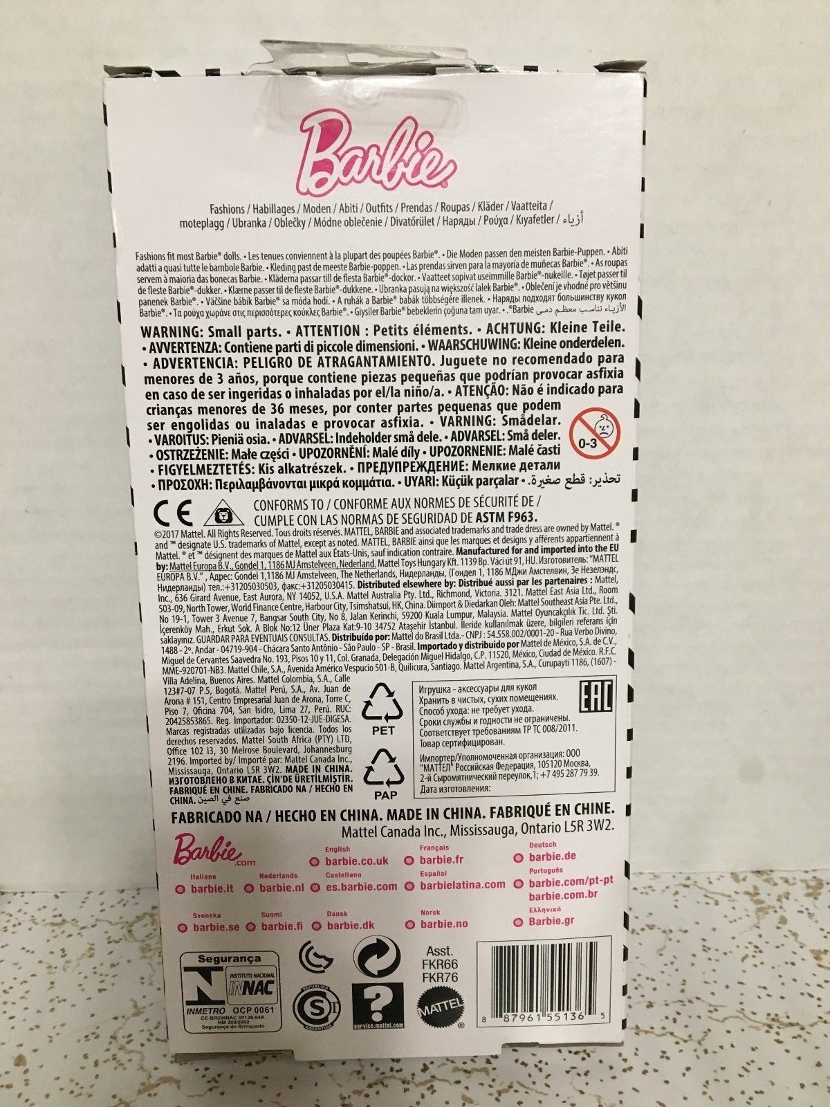 Barbie Doll Despicable Me Unicorns Deluxe Fashion Pack Outfit Rare | eBay