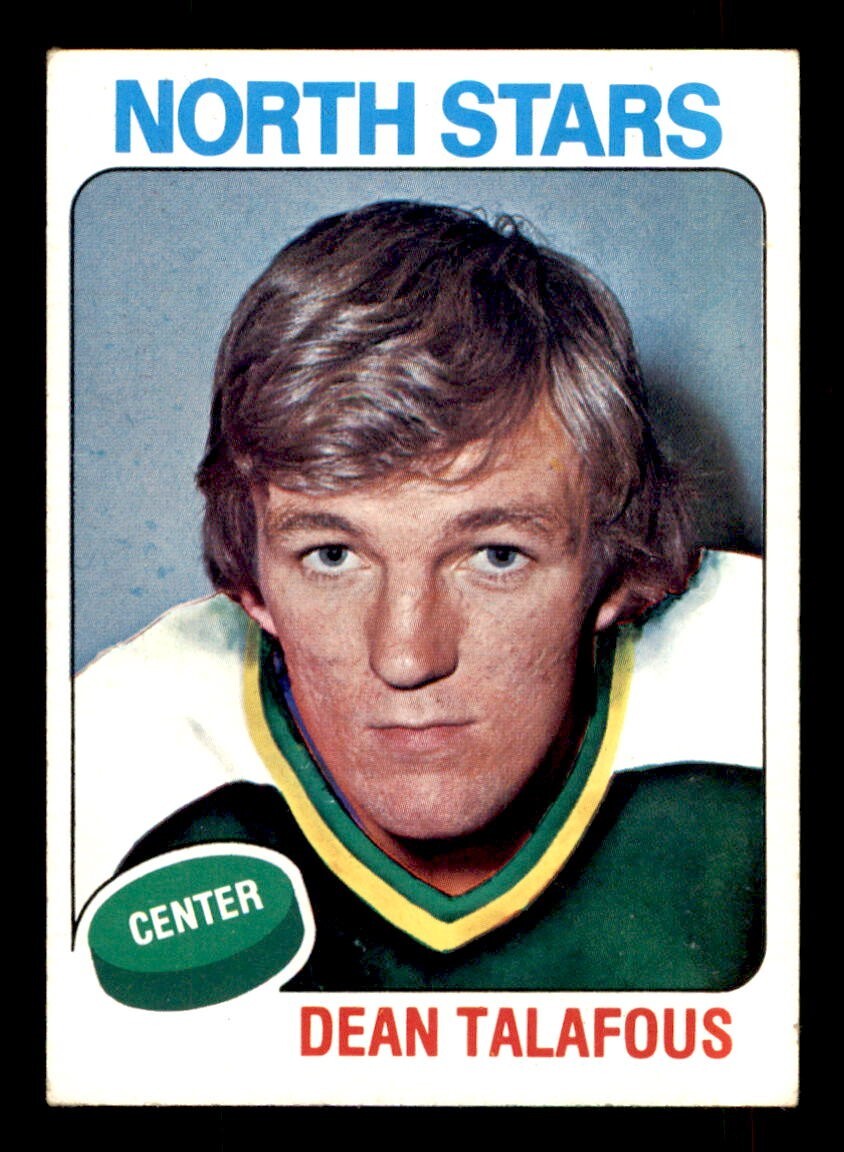 1975 Topps Hockey #197 Dean Talafous EX *d2 | eBay
