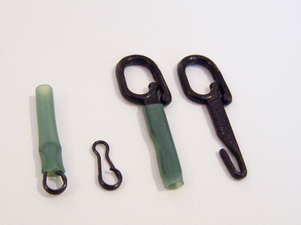 Fishing Tackle Carp End Tackle Box Weight Safety Clips Swivels chod ...