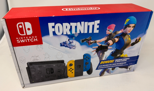 Nintendo Switch Fortnite Wildcat Console Bundle NEW - WITH WILDCAT CODE ...