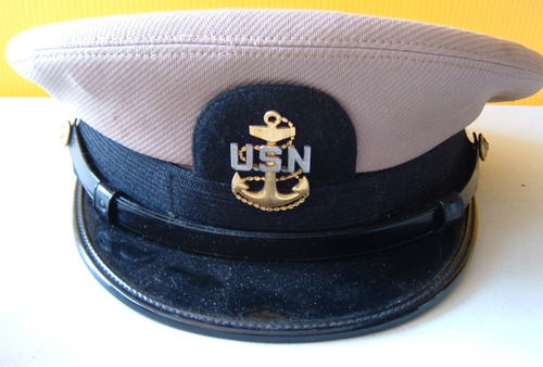 United States Navy CHIEF PETTY OFFICER CAP CPO SIZE 7-1/8 | eBay
