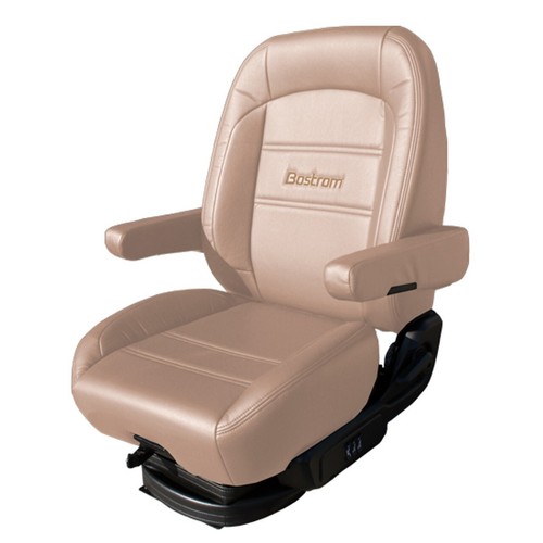 Bostrom Pro Ride Low Base Mid-Back Seat - Tan Ultra-Leather | eBay