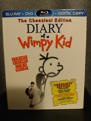 Diary of a Wimpy Kid The Cheesiest Edition 2010 Blu-Ray + DVD ...