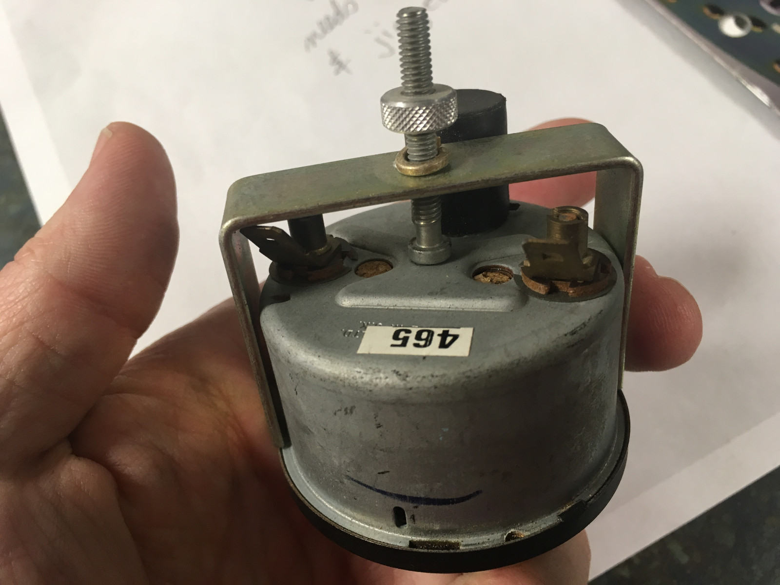 Lotus Esprit Federal S2 "Unleaded Gasoline Only" Fuel gauge. New ...