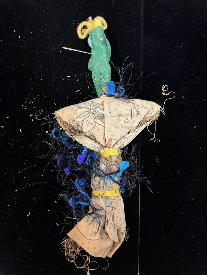 Vintage Voodoo Doll Hand Crafted New Orleans (Calms Fears~Casts Revenge ...