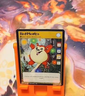 NEOPETS RED MEERCA COMMON BATTLE FOR MERIDELL SET 110/140 WOTC VINTAGE ...