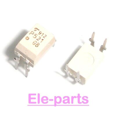 100 PCS TLP521-1GB DIP-4 TLP521-1 P521GB P521 PHOTOCOUPLER Integrated ...