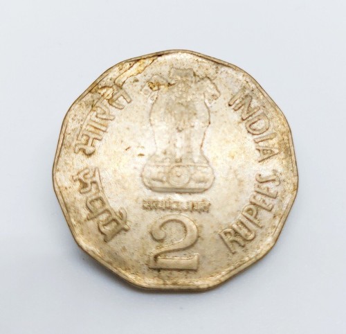 Indian 2 Rupees Coin 2001 Year 100% Original | eBay