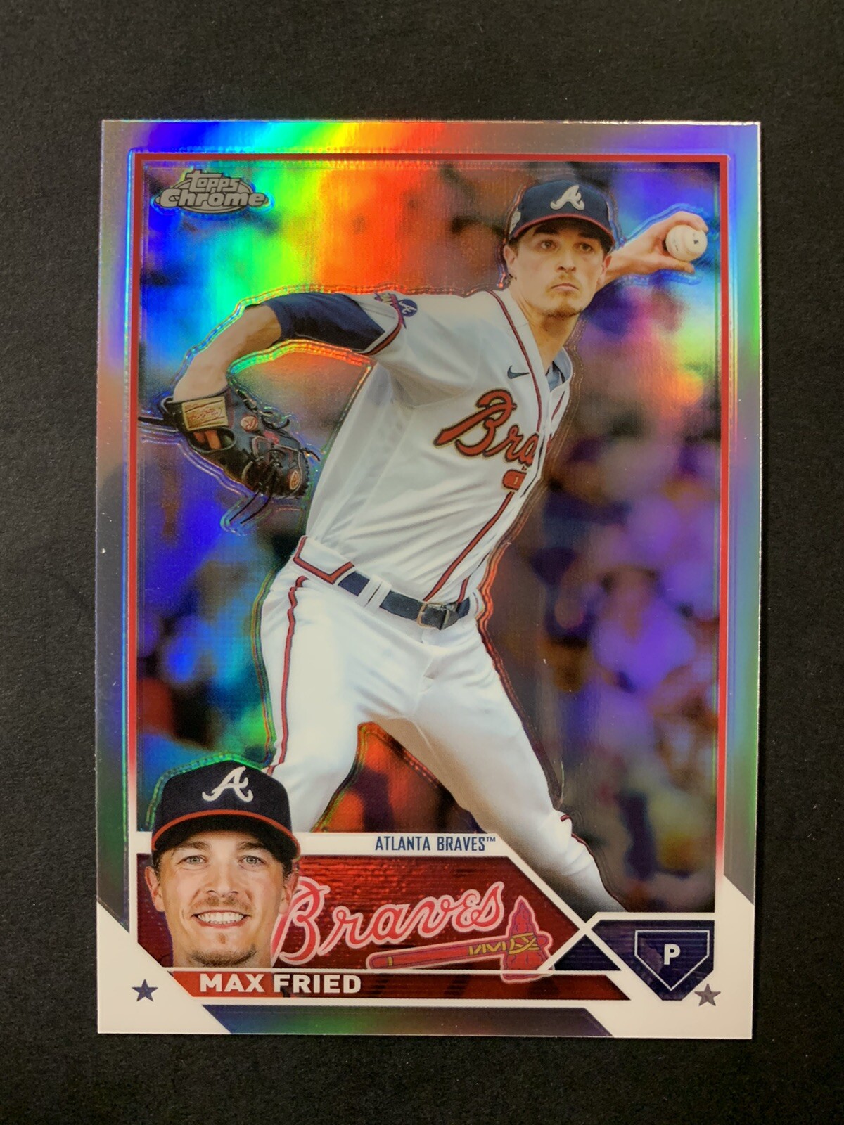 Max Fried 2023 Topps Chrome Refractor #65 | eBay