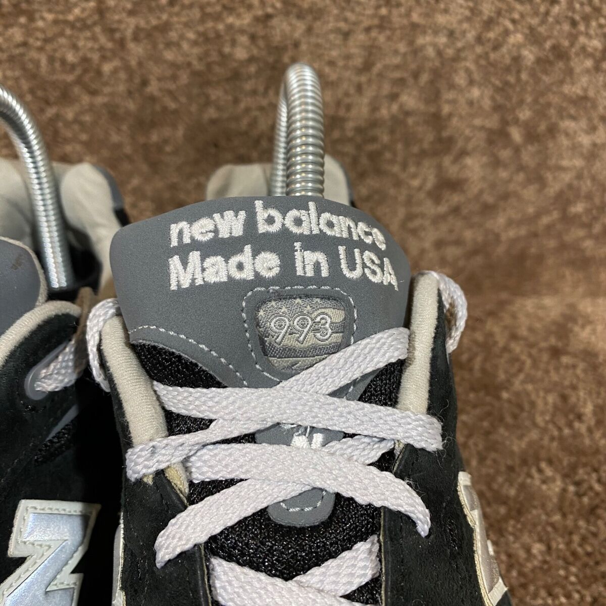 New Balance 993 Womens Size 8 2A Shoes Sneakers Black Grey New Balance 993 Womens Size 8 2A Shoes Sneakers Black Grey