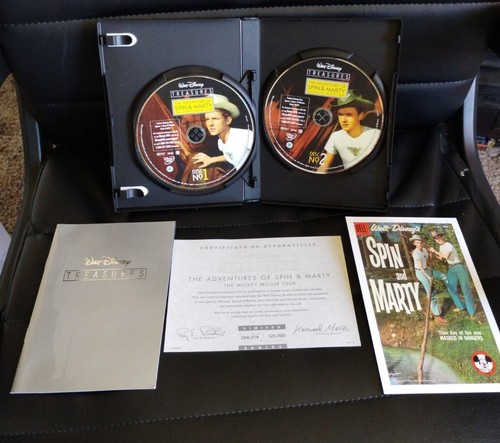 The Adventures Of Spin & Marty DVD 1955 WALT DISNEY TREASURES MICKEY ...
