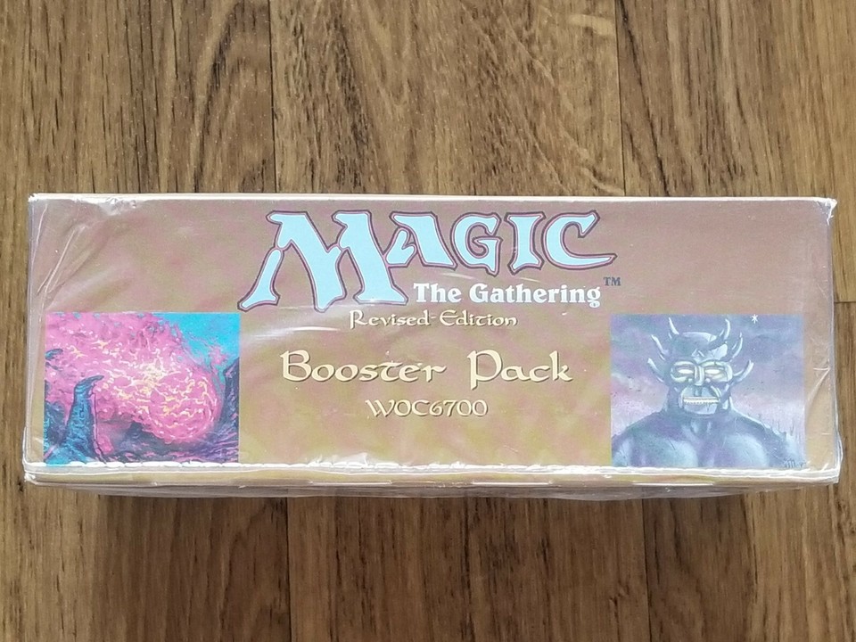 Magic The Gathering MTG Revised 3rd Edition Factory Sealed Box 36 ...