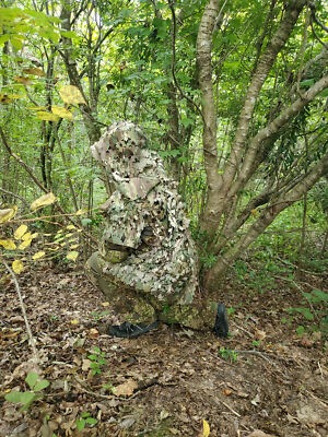 Half Ghillie Scrim(Camo Cover Sniper Ghillie Netting Tactical Military ...