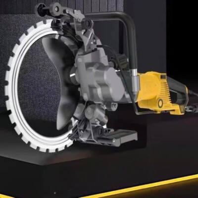 Hand Held Concrete Brick Cement Cutting Machine Ring Saw Wall Blade ...