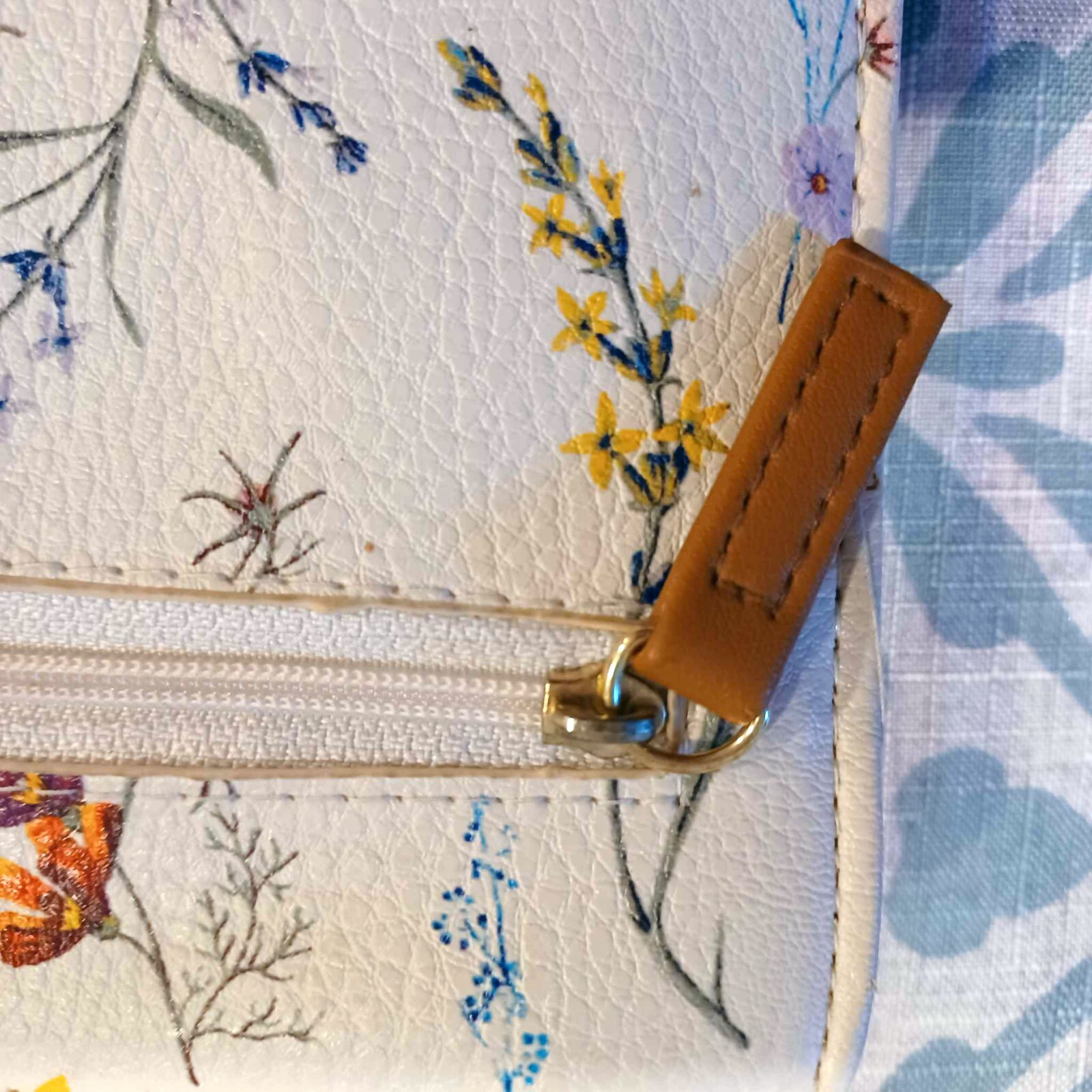 Crossbody Wallet On The Go Travel Purse Floral Cottage core Wildflowers ...