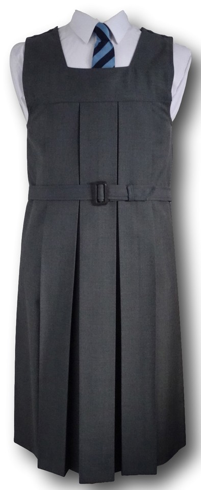 Traditional Girls School Uniform Box Pleat Gymslip - Adult Sizes & Many ...