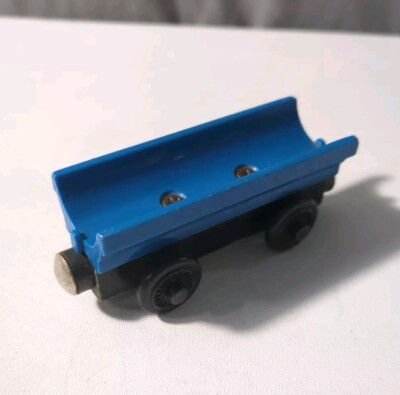 Thomas The Train 1997 Barrel Car Wooden Railway Tender Blue Friends ...