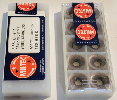 PS312 MTC317A2 R-PS-312-1-2-TA 61012TA MIL-TEC *** 10 INSERTS *** | eBay