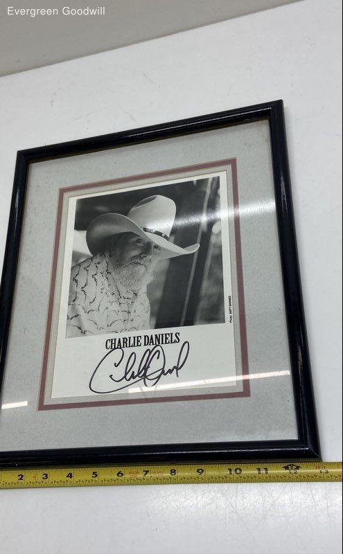 Charlie Daniels Autograph w/ COA | eBay
