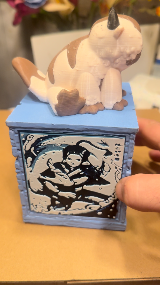 Avatar the Last Air Bender | Air Bender| Deck Box | Magic the Gathering ...