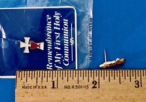 2 Communion Pins My First Holy Communion and 1 Praying Hands Tie Tac ...