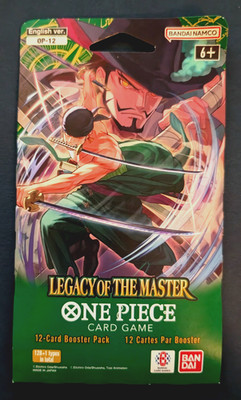 One Piece OP-12 Legacy of the Master Sleeved Booster Packs English TCG ...