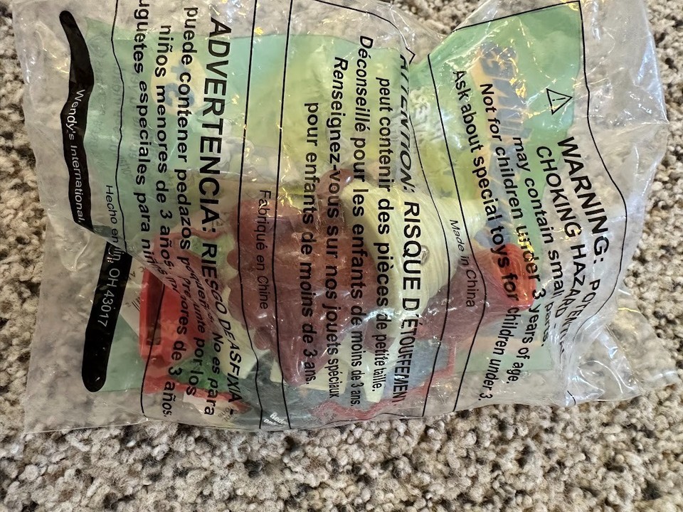 S13 Wendy's Kids Meal 2003 Looney Tunes Back In Action Toy Taz Devil ...