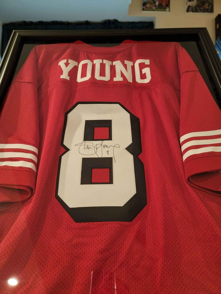 Official Mitchell & Ness Autographed Steve Young Jersey (49ers) | eBay