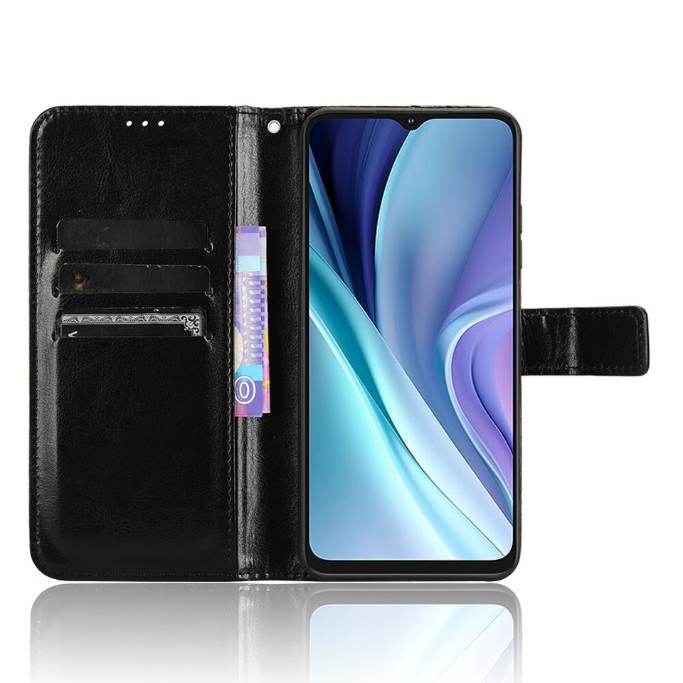 For Itel A50, Classic Cover Flip Leather Wallet Stand Card Slots Soft ...
