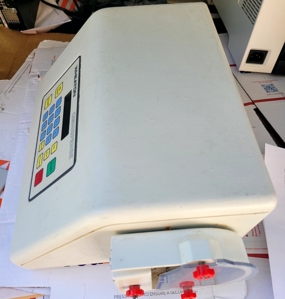 Wheaton 375010UL Omnispense Peristaltic Pump Liquid Dispensing Pump | eBay